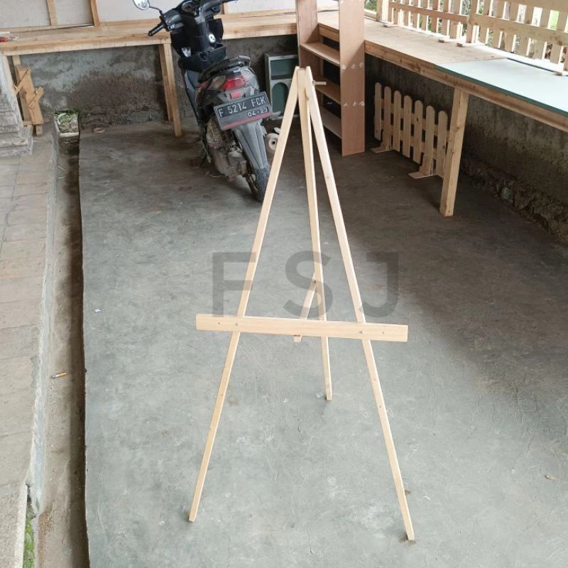 Jual Standing Kayu New Aesthetic 120cm Standing Poto Kayu | Shopee ...