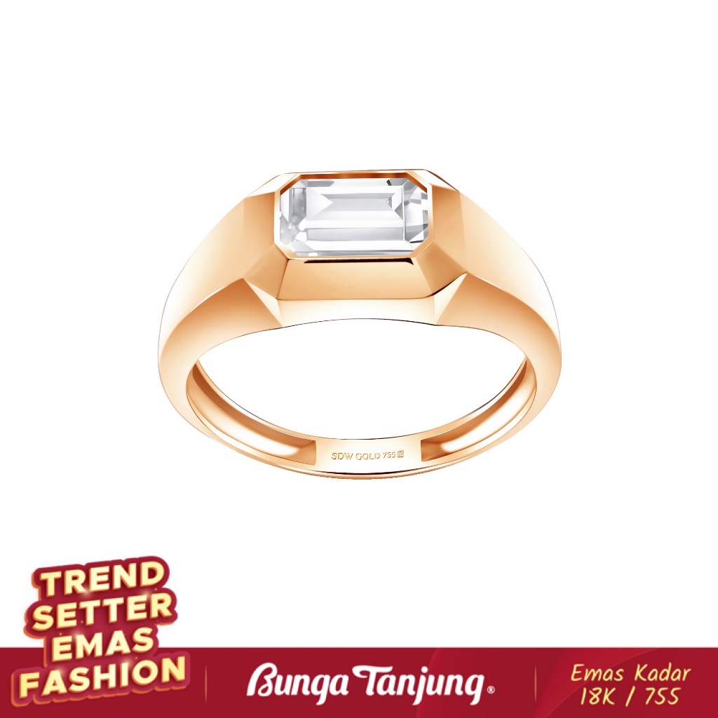Jual CINCIN GOLD DUO A - SDW GOLD - EMAS 18K - BUNGA TANJUNG GOLD ...