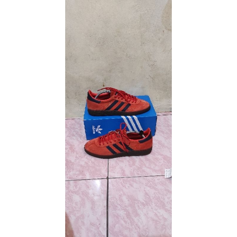 Jual Adidas Handball Spezial Oren Original 100% | Shopee Indonesia