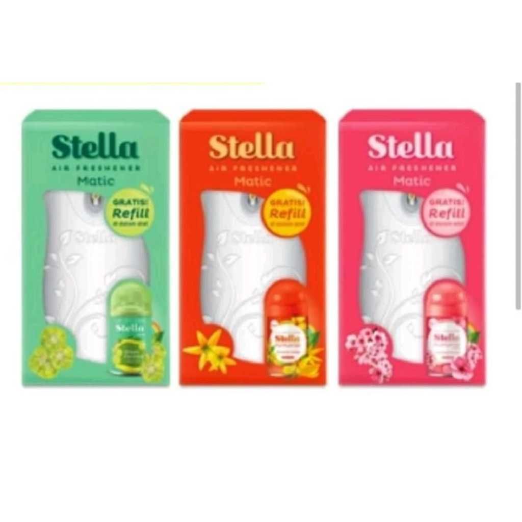 Jual STELLA MATIC BOX SET ALAT + REFILL 225ml Pengharum Ruangan ...