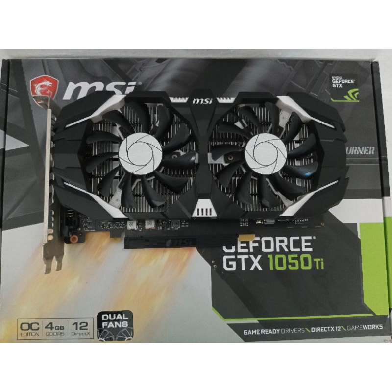 Jual Vga GeForce GTX 1050 Ti 4GT OC | Shopee Indonesia