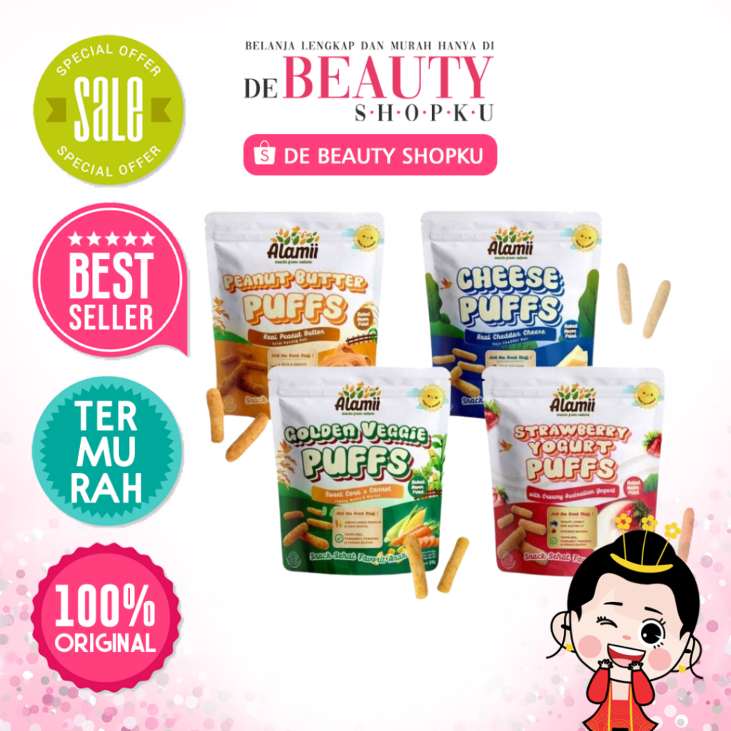 Jual Alamii Puffs Snack Bayi | Shopee Indonesia