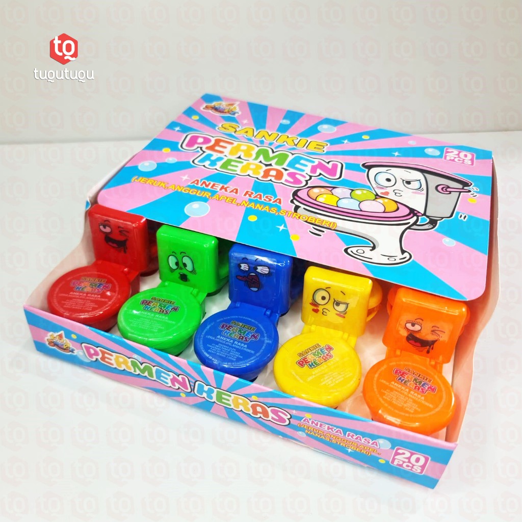 Jual Permen Mainan Kloset Toilet Rasa Buah Viral | Shopee Indonesia