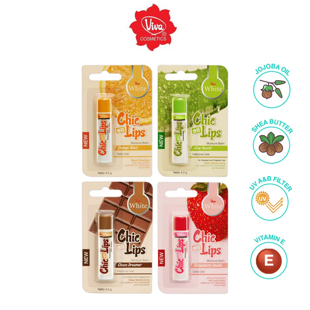 Jual Viva Chic On Lips Moisture Balm - Lip Balm | Shopee Indonesia