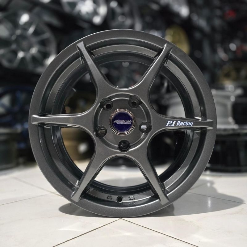 Jual velg racing mobil r16 P1 RACING velg mobil racing ring 16 velg mobil Ertiga xl7 grandmax ...