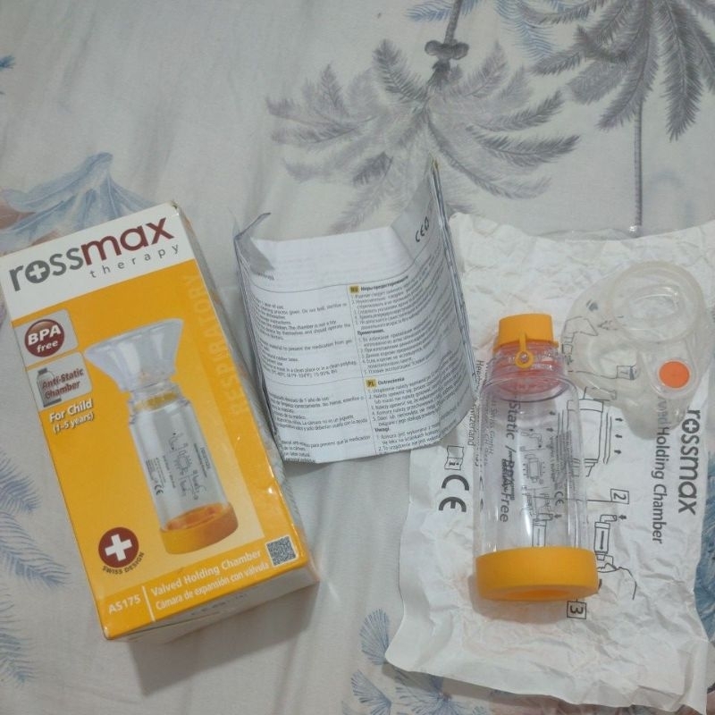 Jual rossmax spacer chamber asma anak alat terapi bengek bronkitis ...