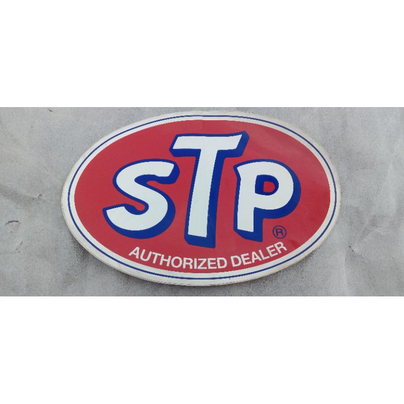 Jual stiker sticker logo emblem stiker oli lawas STP nos | Shopee Indonesia