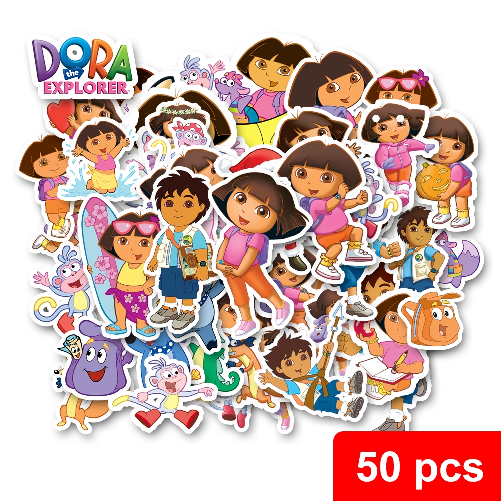 Jual stiker dora the explorer I stiker dora and boots I stiker lucu ...