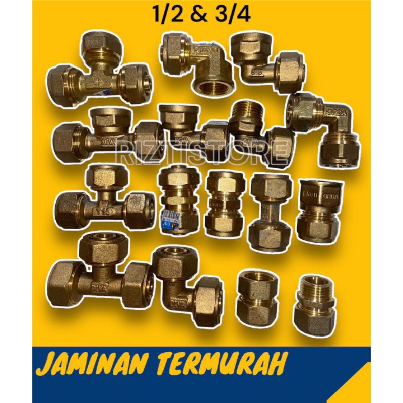 Jual KNEE SAMBUNGAN PIPA AIR PANAS DRAT DALAM , DRAT LUAR | Shopee Indonesia