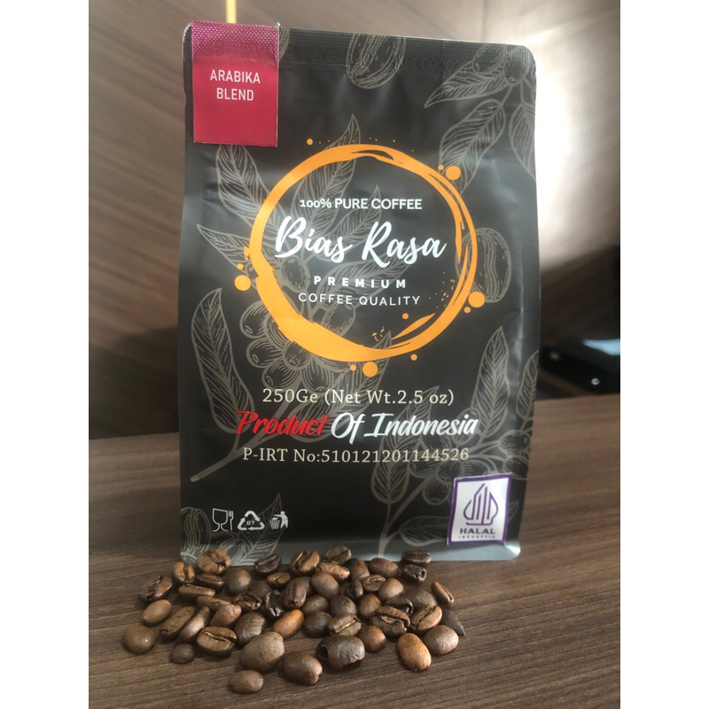 Jual Kopi Arabica Blend - Bias Rasa Kemasan 250 Gram | Shopee Indonesia