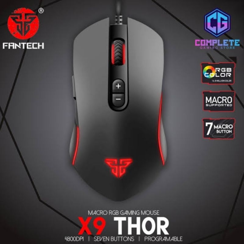 Jual Mouse Gaming X9 THOR Standart Macro | Shopee Indonesia