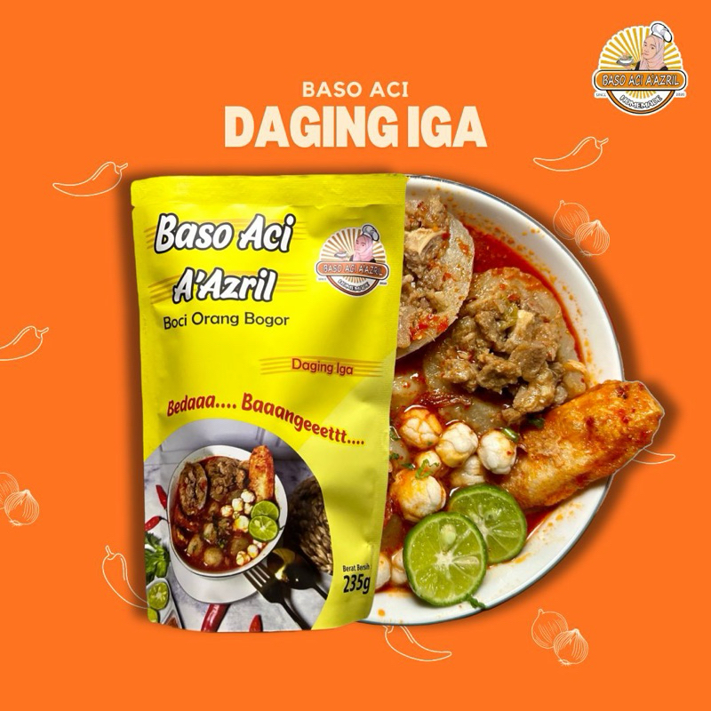 Jual BASO ACI AAZRIL ISI DAGING IGA | Shopee Indonesia