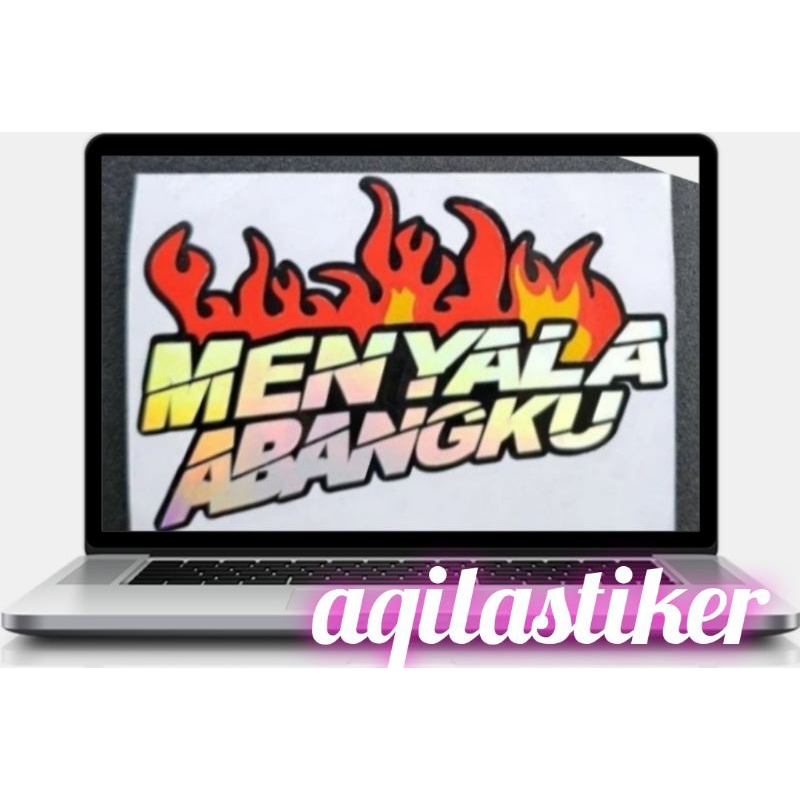 Jual stiker menyala abangku cuting sticker viral | Shopee Indonesia