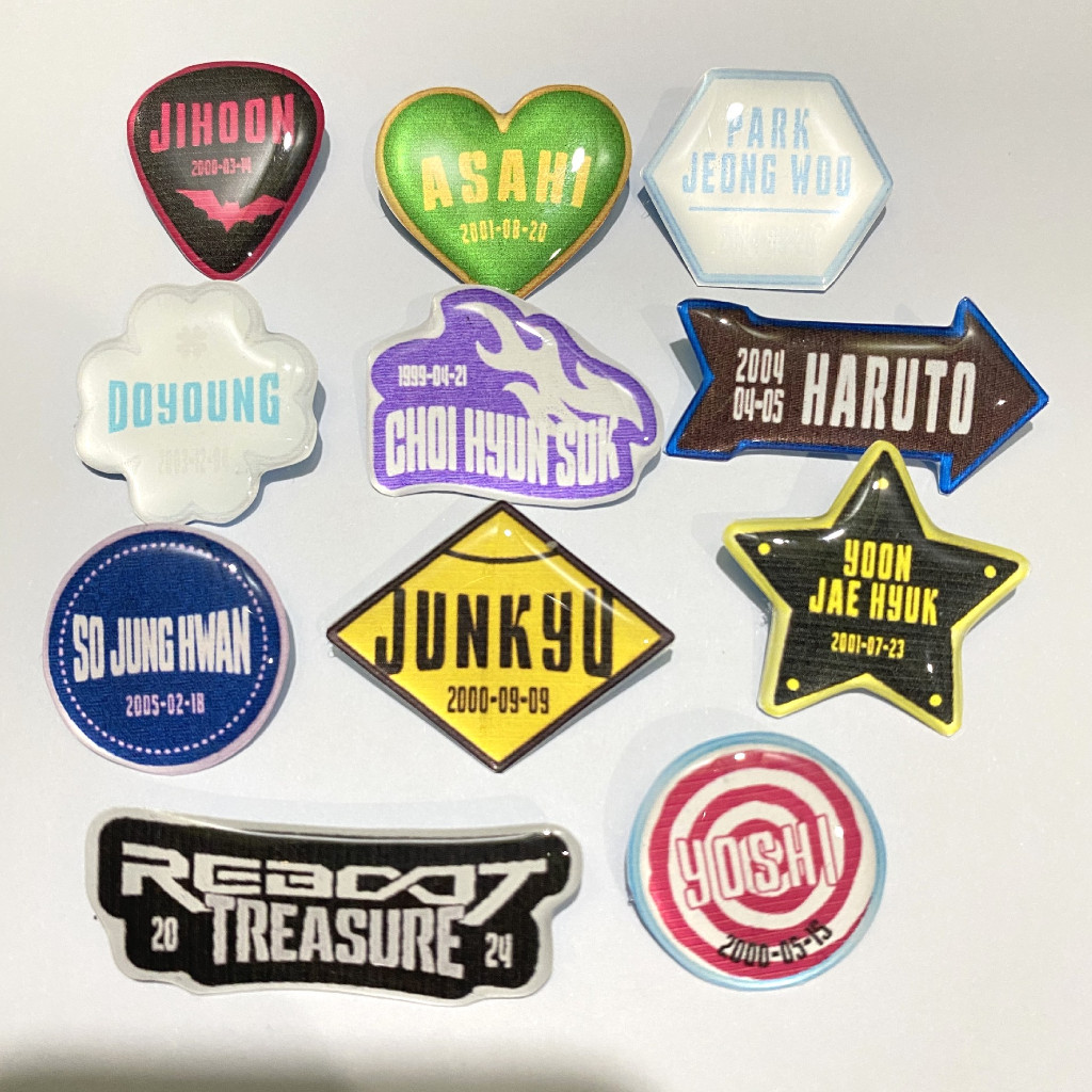 Jual PIN TREASURE REBOOTTOUR / BROS REBOOT TREASURE SET | Shopee Indonesia