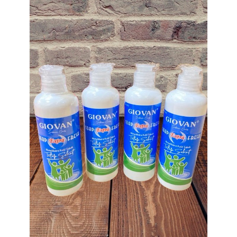 Jual SABUN GIOVAN SOAP FRESH 240ML BIANG KERINGAT / SABUN ANTISEPTIK ...