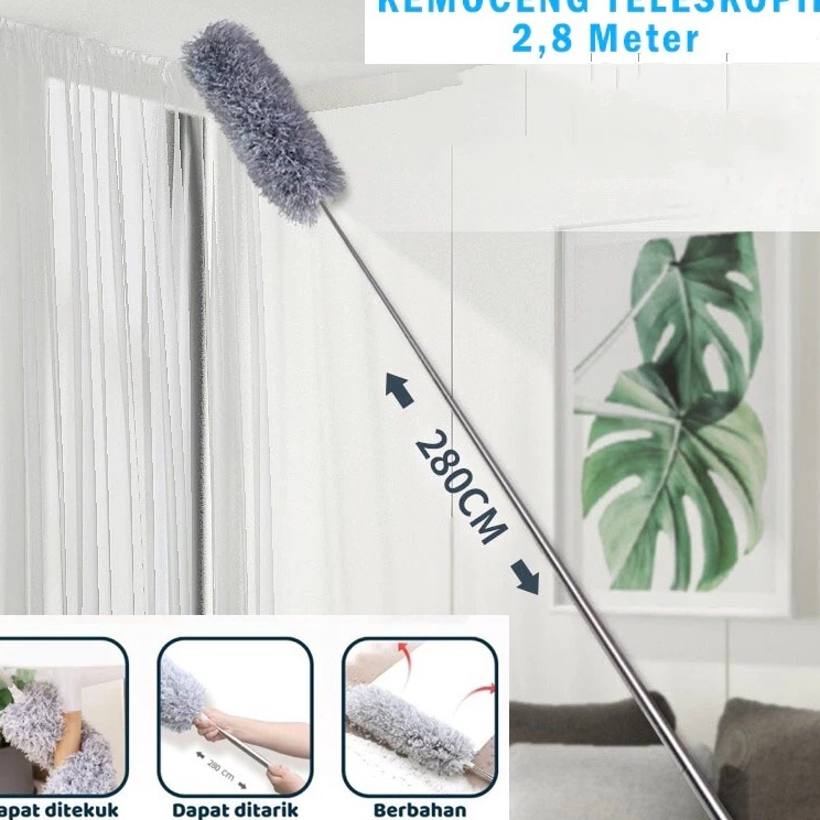 Jual GhE Kemoceng teleskopik panjang 28cm kemoceng multifungsi ...