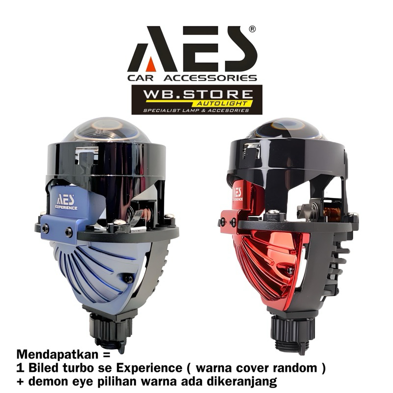 Jual COMBO PAKET HEMAT BILED AES TURBO SE EXPERIENCE 60 WATT ORIGINAL BILED Gen 3 AES PAKETAN ...