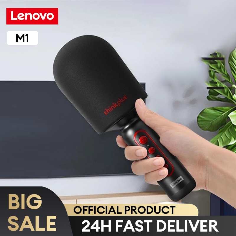 Jual Lenovo Thinkplus M1 Bluetooth Portable Microphone Singing ...