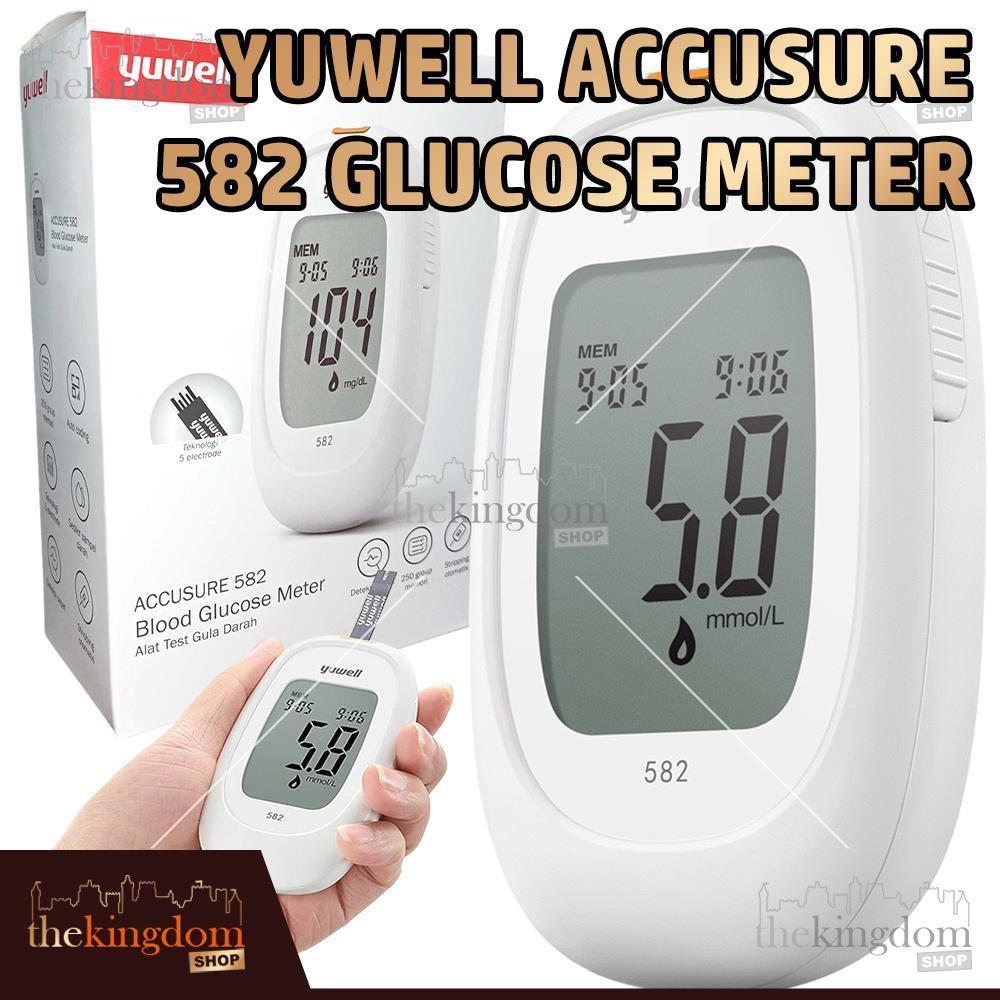 Jual Yuwell Accusure 582 Blood Glucose Meter Alat Cek Gula Darah ...