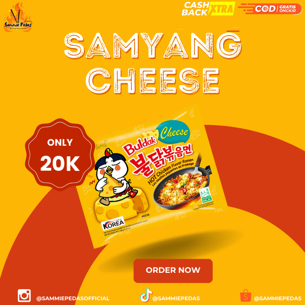 Jual Mie Samyang Buldak Halal Cheese | Shopee Indonesia