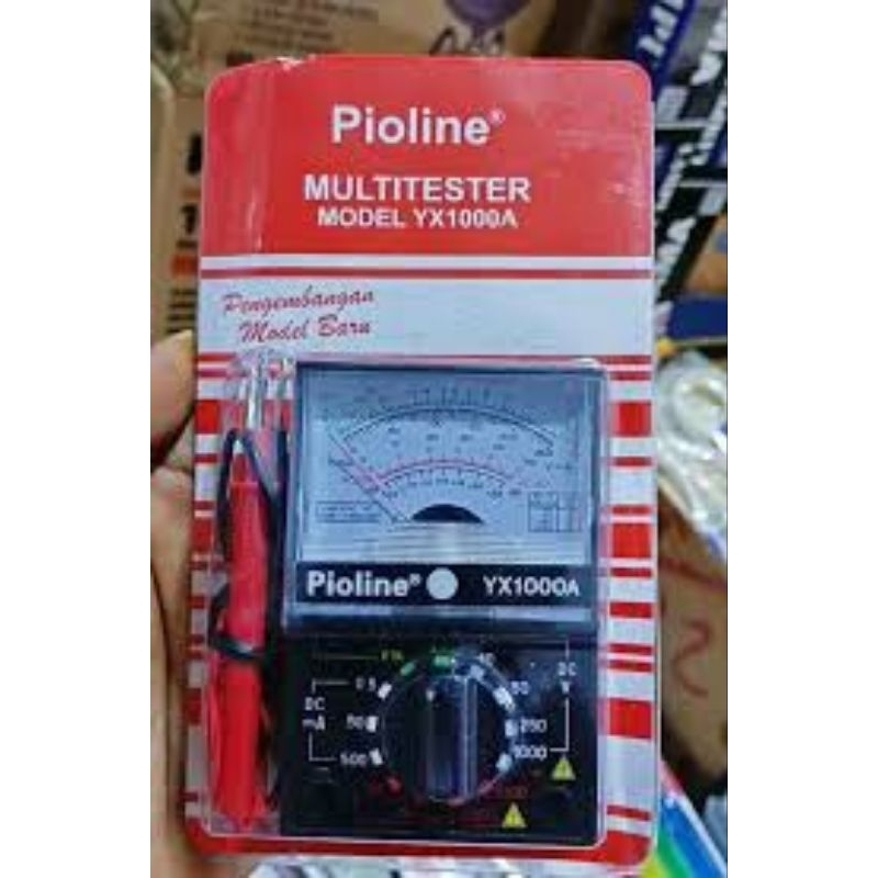 Jual MULTITESTER PIOLINE YX1000A / Avometer 1000A / Analog Multimeter ...