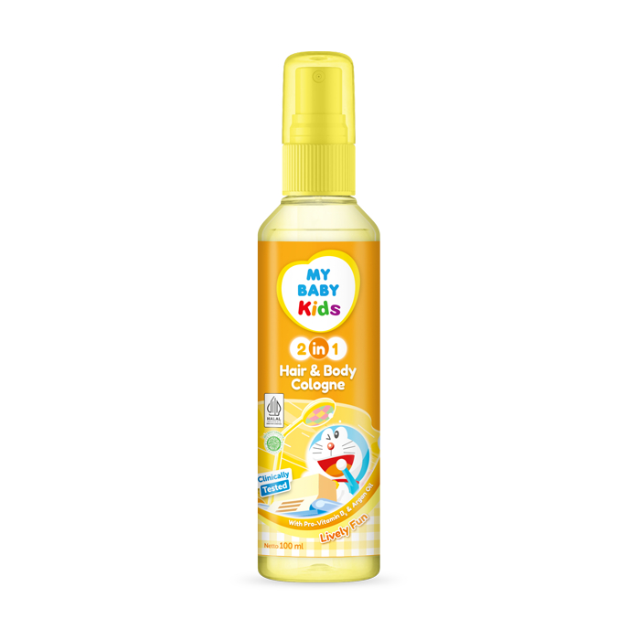 Jual ARJUNA MY BABY KIDS 2in1HAIR & BODY COLOGNE 100ML KT4 | Shopee ...