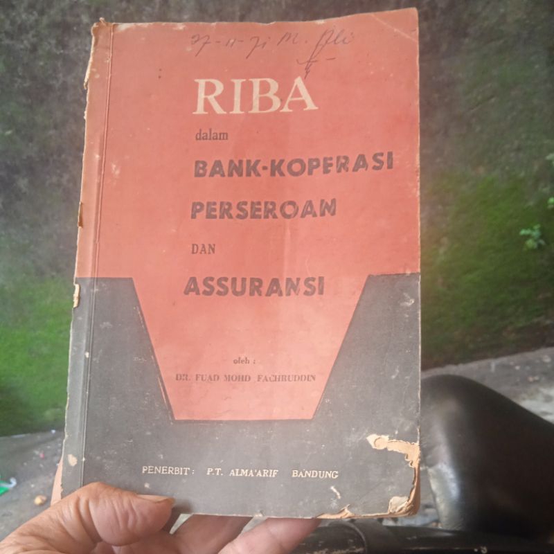Jual buku riba dalam bank koperasi perseroan dan asuransi buku jadul ...