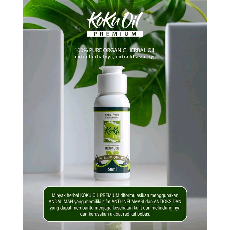 Jual MINYAK KOKU 50 ML MINYAK ESSENTIAL AROMATIC PREMIUM | Shopee Indonesia