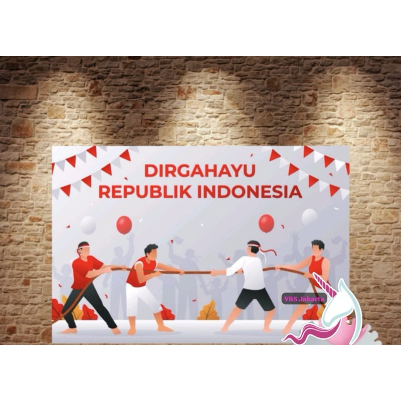 Jual BACKDROP HUT RI 17 AGUSTUS ULANG TAHUN JAKARTA REPUBLIK INDONESIA ...