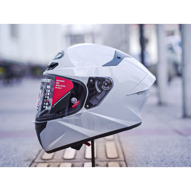 Jual KYT TT Course Solid Asphalt Grey | Shopee Indonesia