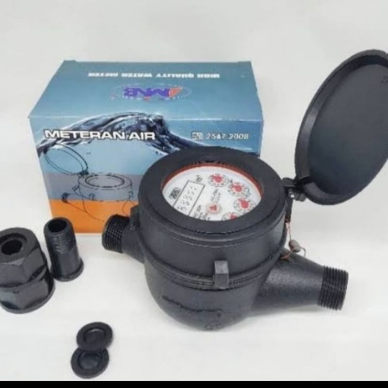Jual METERAN AIR PDAM PVC/NYLON SNI/ METERAN AIR PVC AMINB | Shopee ...