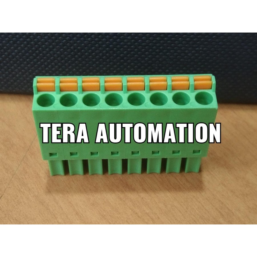Jual Terminal Block Konektor Plugable 8 pin Screw Hijau 8p Lurus ...