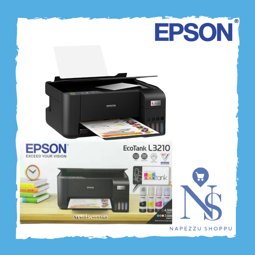 Jual Printer Epson L3210 ECOTANK All in One InkTank Print Scan Copy | Shopee Indonesia