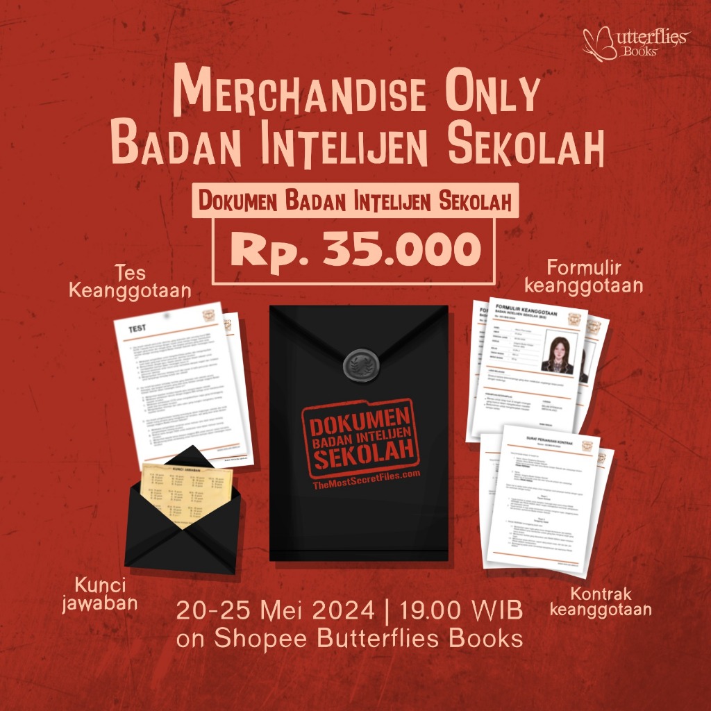 Jual Novel Badan Intelijen Sekolah (BIS) - Intan ZS - Butterflies Books ...