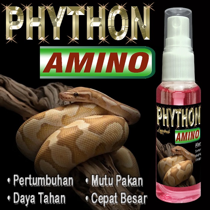 Jual PHYTON AMINO VITAMIN PENAMBAH NAFSU MAKAN ULAR PITON SANCA KEMBANG ...