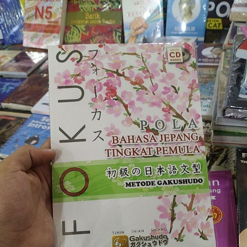 Jual buku focus pola bahasa Jepang tingkat pemula metode gakushudo ...