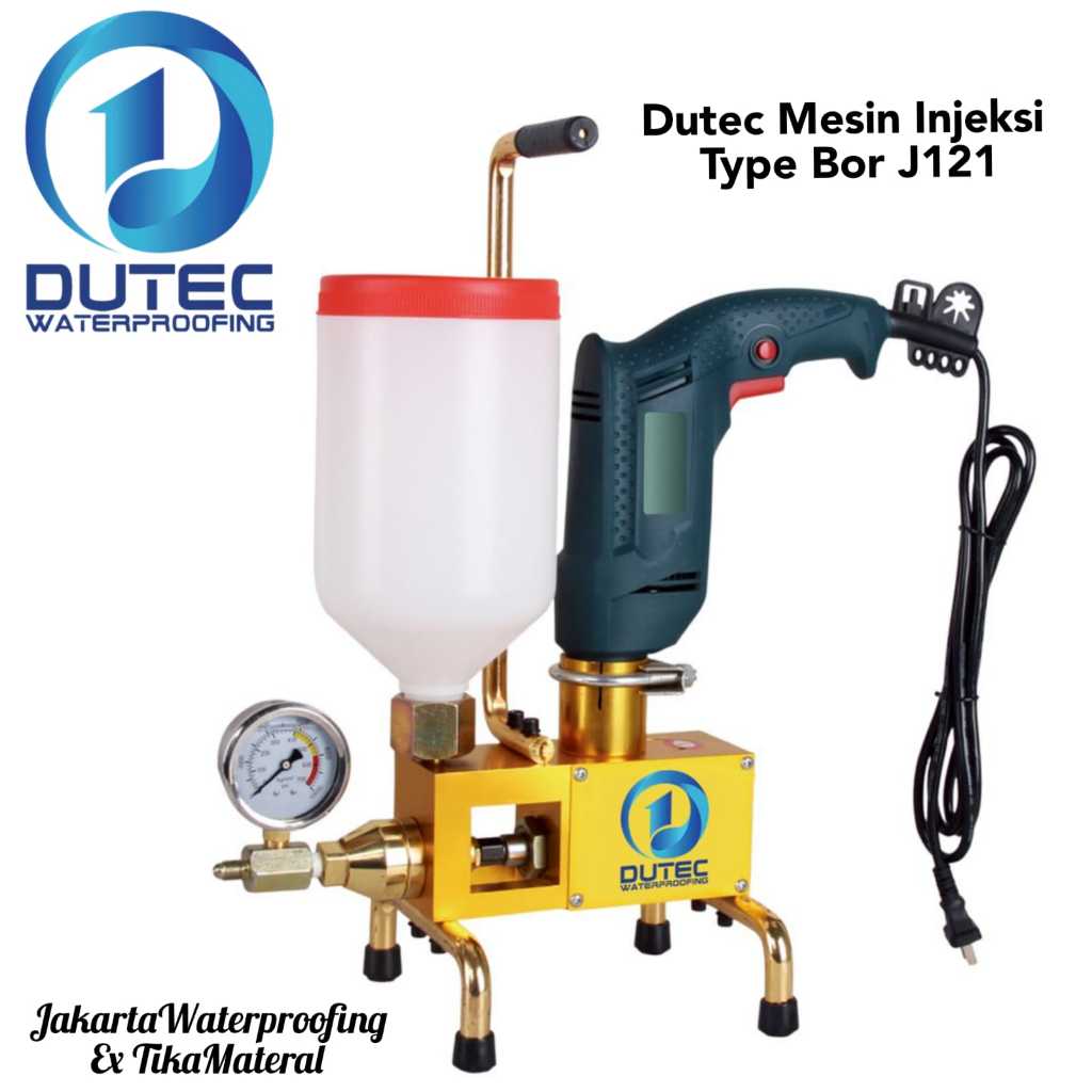Jual DUTEC Mesin Injeksi PU Beton / Alat Suntik Beton / Injection Pump ...