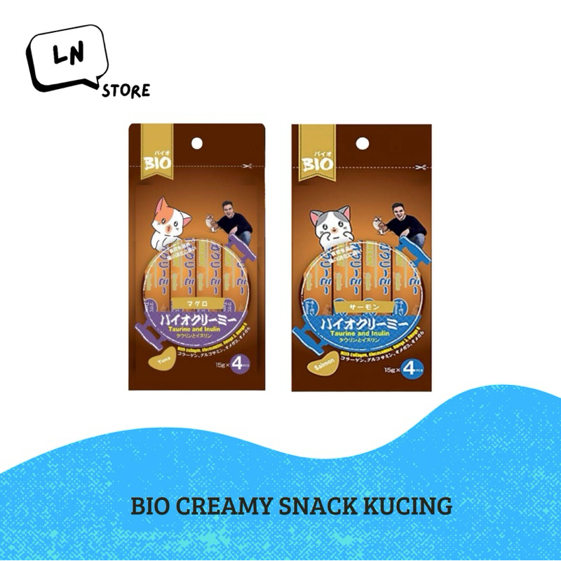 Jual Bio Creamy Snack Kucing Creamy Treats | Shopee Indonesia
