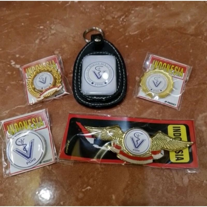 Jual Pin Bros Acecoris PDHI Persatuan Dokter Hewan Indonesia | Shopee ...