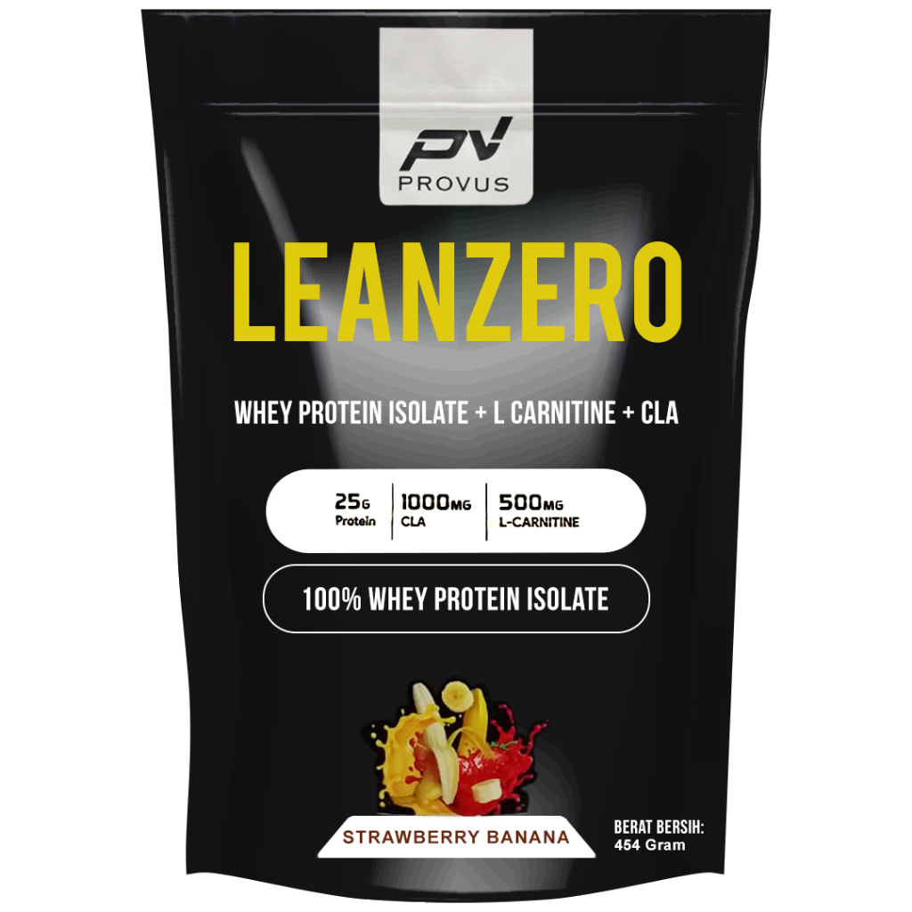 Jual Provus Lean Zero 450 gram 1 lbs Susu Whey Protein Isolate + Fat ...