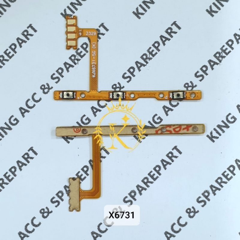 Jual FLEXIBEL FLEKSIBEL ON OF OFF VOLUME INFINIX ZERO 30 5G X6731 ...