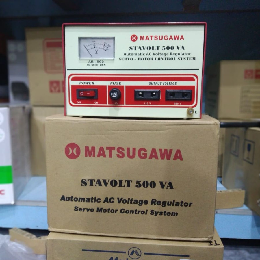 Jual Stabilizer Stavolt Matsunaga 500VA | Shopee Indonesia