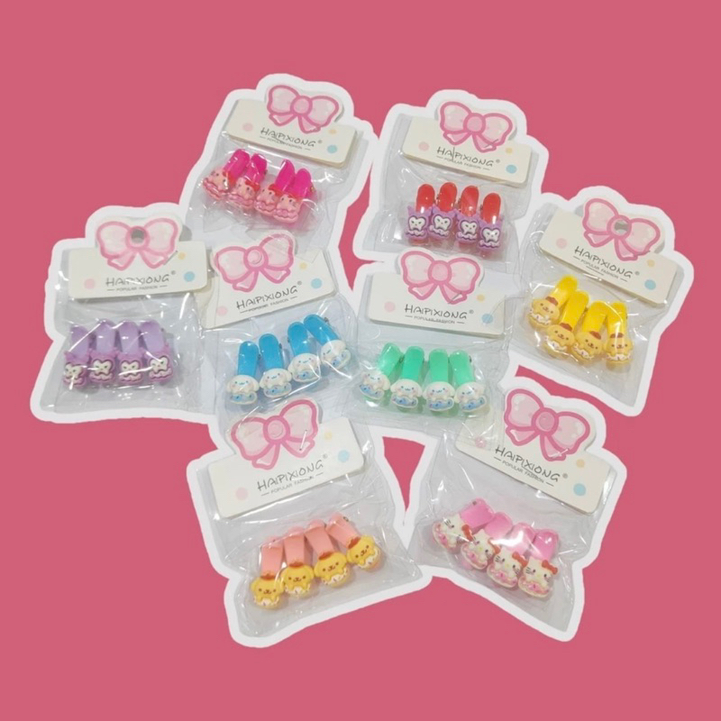 Jual JEPIT RAMBUT ANAK ISI 4 LOTSO - SANRIO SERIES / JEPIT ANAK LUCU ...