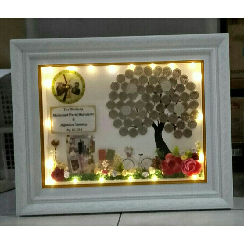 Jual BINGKAI MAHAR PERNIKAHAN POHON KOIN SIMPLE | Shopee Indonesia