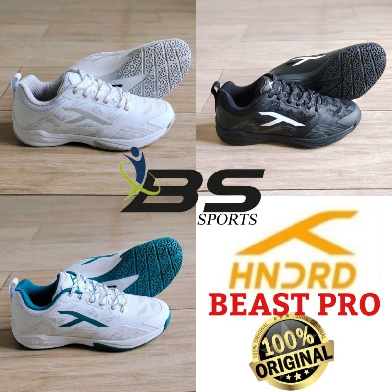 Jual NEW SEPATU BADMINTON HUNDRED BEAST PRO ORIGINAL | Shopee Indonesia