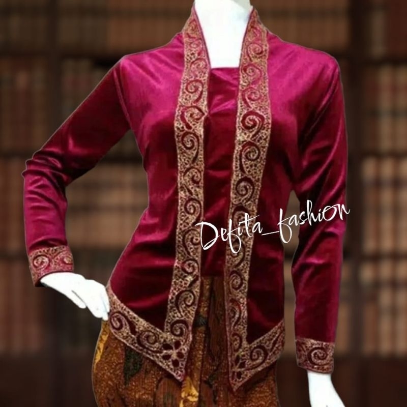 Jual KEBAYA BLUDRU STIK/KEBAYA BLUDRU BORDIR | Shopee Indonesia