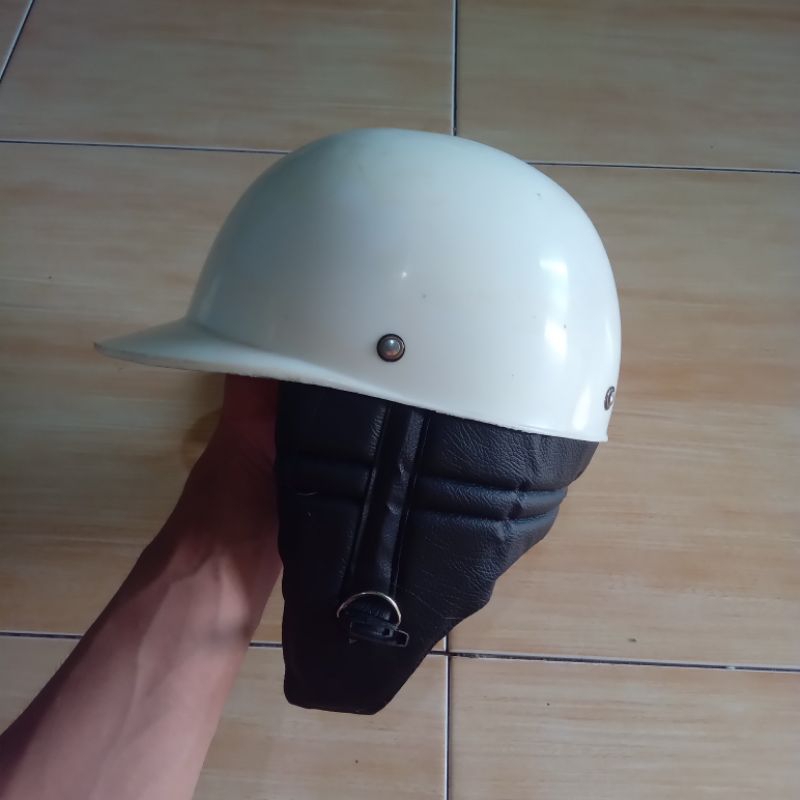 Jual helm jadul klasik jungli chips cetok original lawas | Shopee Indonesia