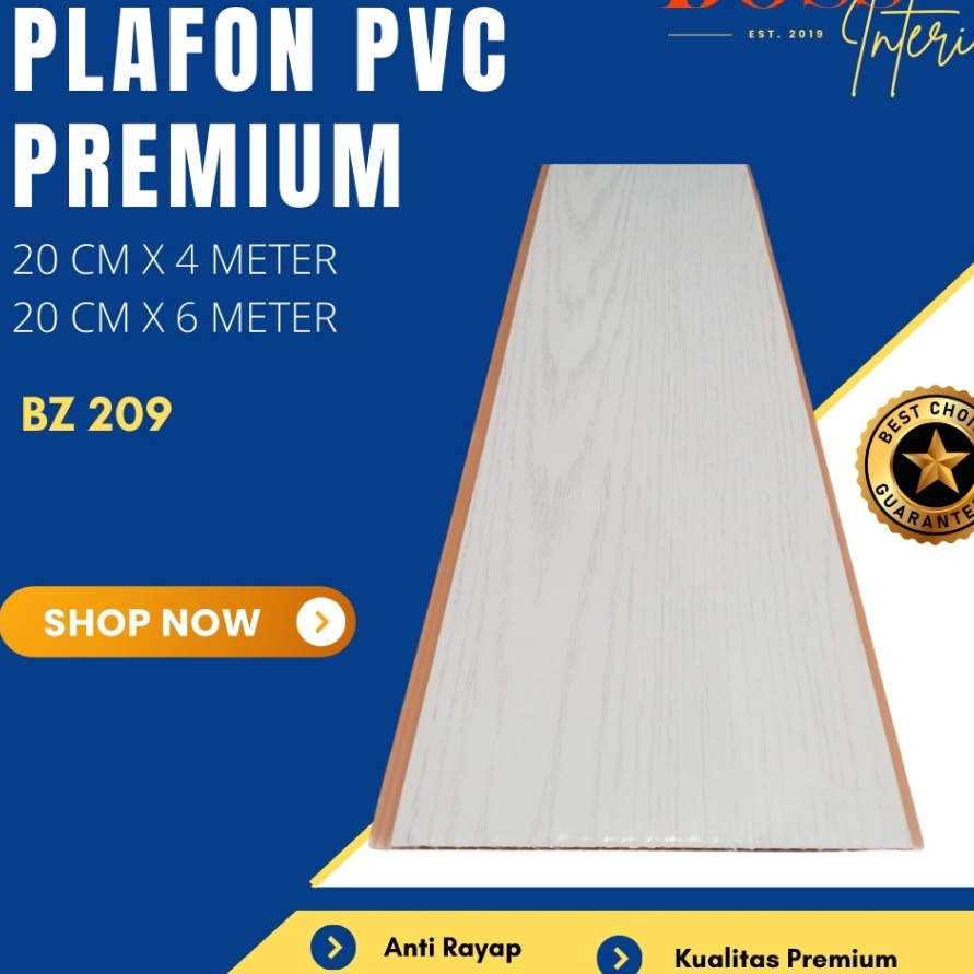 Jual STOK SIAP COD Plafon PVC Plavon Rumah Minimalis Aesthetic Banyak ...