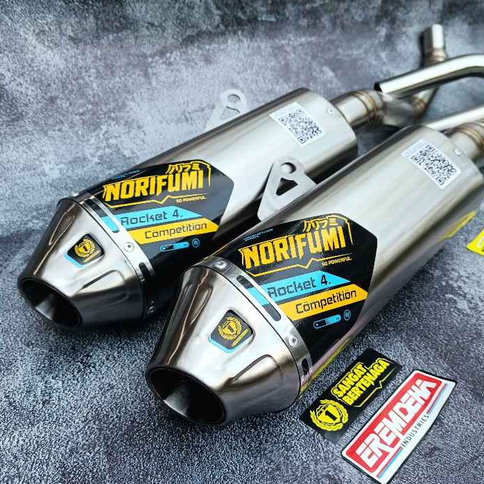 Jual Knalpot Norifumi Rocket 4 Competition Kompetisi PNP CRF 150L KLX ...