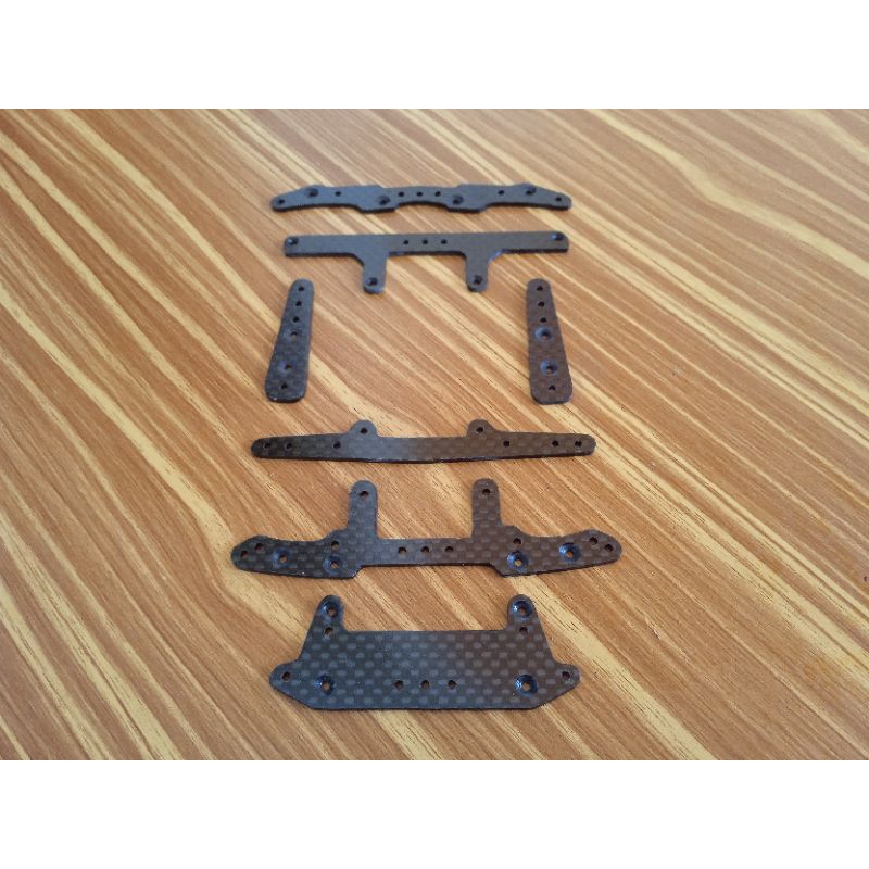 Jual Bemper Tamiya Super 2 Chassis HG Carbon Custom (ada bautnya ...